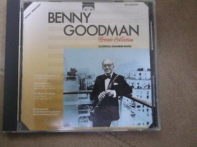 BENNY GOODMAN ~ PRIVATE COLLECTION /REMASTERED ~CD 1985 MUSIC MASTERS ...
