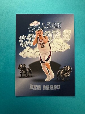 2024-25 ONIT Gonzaga College Colors Soft Touch #CC-6 BEN GREGG Nrmt+ | eBay