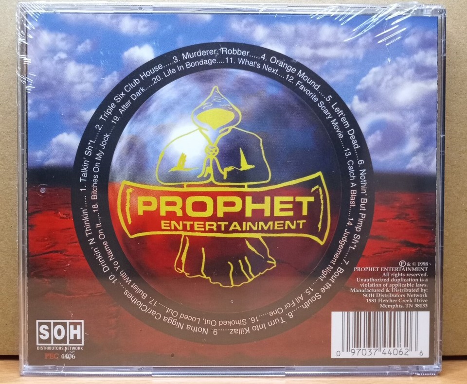 Prophet Posse - Body Parts - New Sealed Cd! Three Six Mafia The Kaze ...