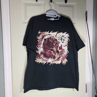VTG Ohgr Concert Tour Band Tee Shirt sz XL NIN Industrial Skinny Puppy ...