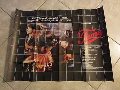 Fame movie poster - original uk quad movie poster - Alan Parker | eBay