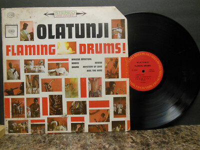 Olatunji ‎– Flaming Drums! , 12" LP VG (J) | eBay