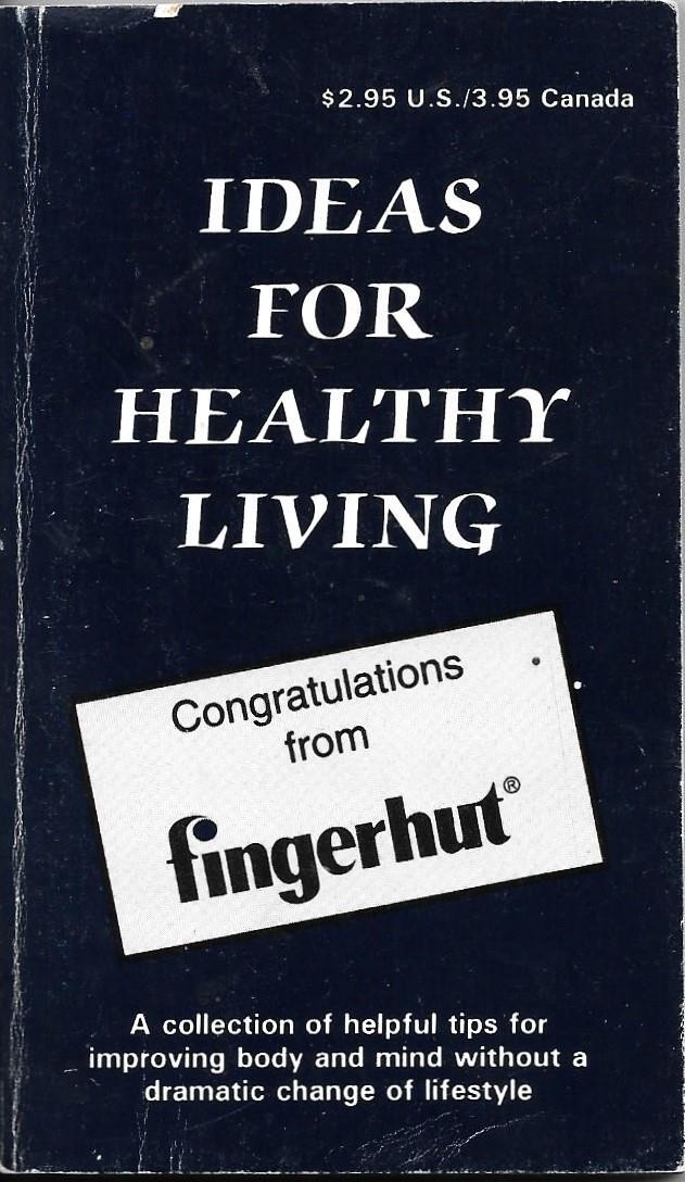 Vintage FINGERHUT Mini Book IDEAS FOR HEALTHY LIVING | eBay