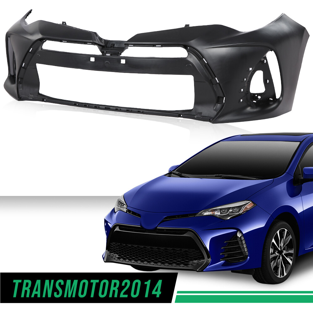 Fit for 2017 2018 2019 Toyota Corolla Sedan SE XSE Front Bumper Cover ...
