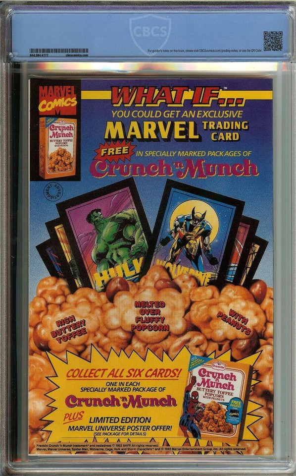 INCREDIBLE HULK #404 CBCS 9.8 WHITE PAGES // JUGGERNAUT + AVENGERS ...