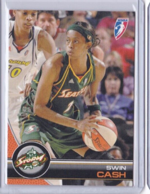 2008 RITTENHOUSE WNBA #03 SWIN CASH HOF SEATTLE STORM IDWN | eBay