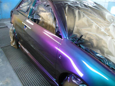 1 L Kompl. SET Effektlack Multi CP sprf = GP 149 €/L Kameleon Flip Flop ...