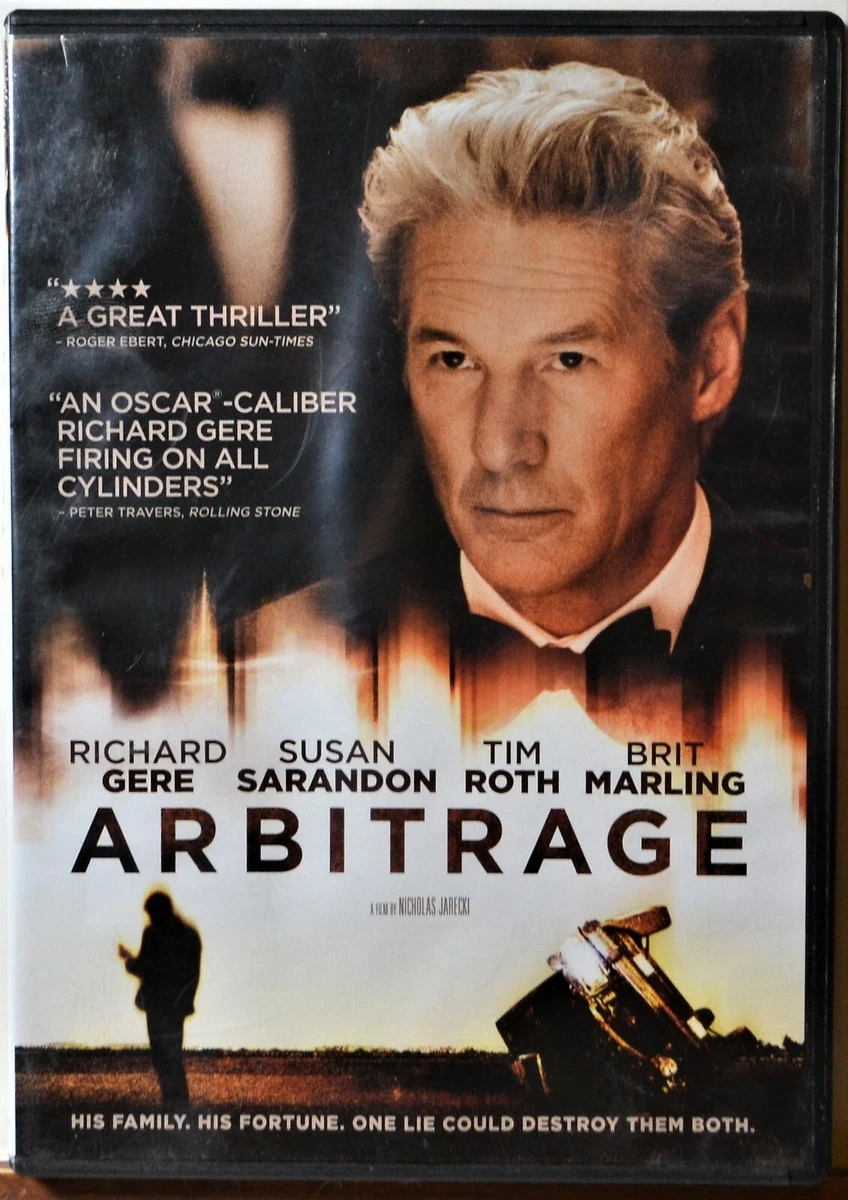 Arbitrage Movie Dvd Cover