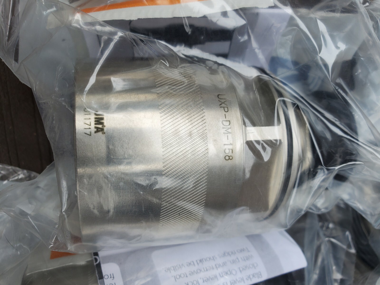 UXP-DM-158 PPC JMA WIRELESS 7-16 DIN MALE CONNECTOR 50 OHM FOR 1-5/8 ...