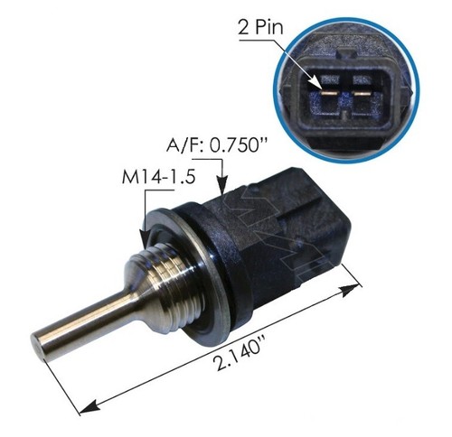 EGR Valve Temp Sensor for KW-Peterbilt Part# 1798137PE, 50026775-001 ...