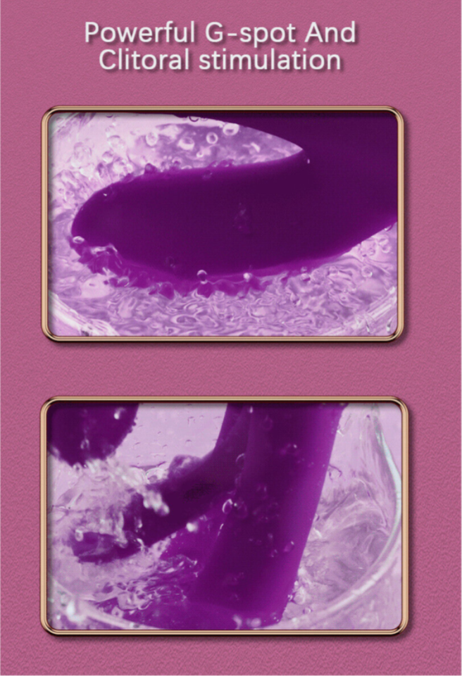 Rabbit Vibrator Flapping Dildo G-spot Clit Vibrating Tapping Sex Toys ...