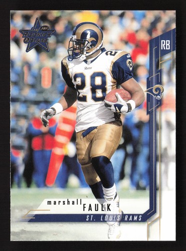2001 Leaf Rookies & Stars #61 Marshall Faulk St. Louis Rams | eBay