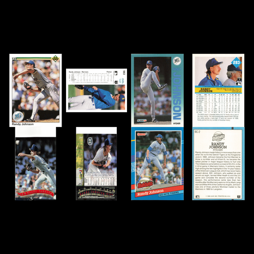 Randy Johnson Lot 29 Baseball Cards Seattle Mariners Set Collection | eBay