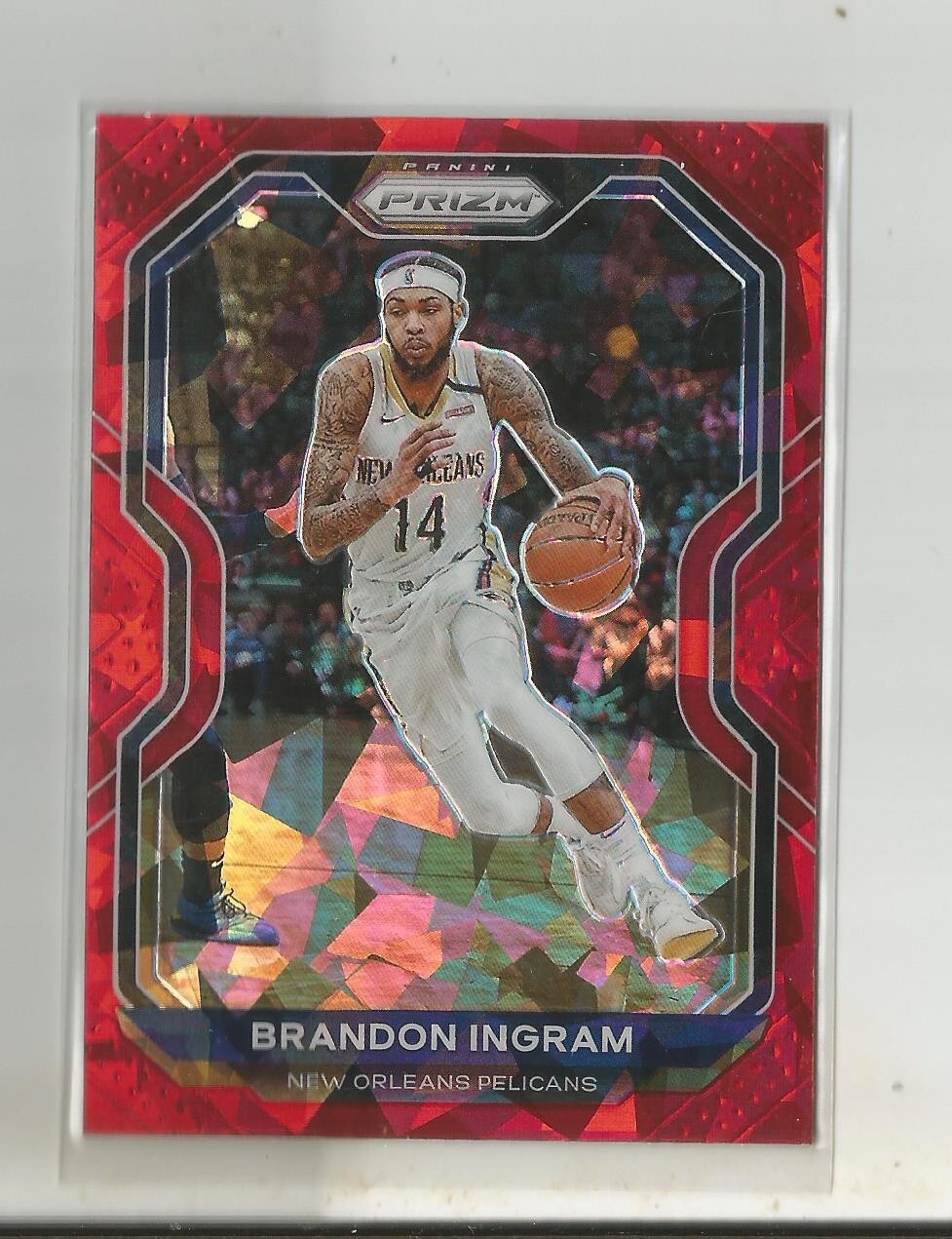 2020-21 Panini Prizm BRANDON INGRAM Red Ice Prizm | eBay