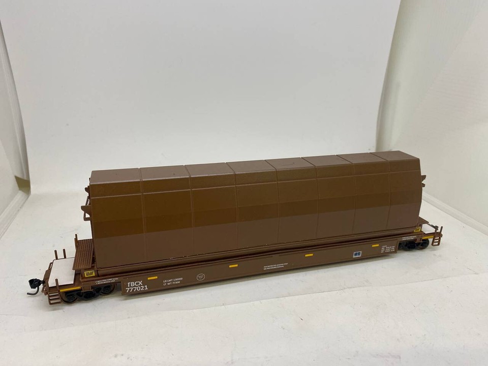 HO Scale Boeing 777 Skybox Well Car BNSF or TBCX custom, RTR | eBay