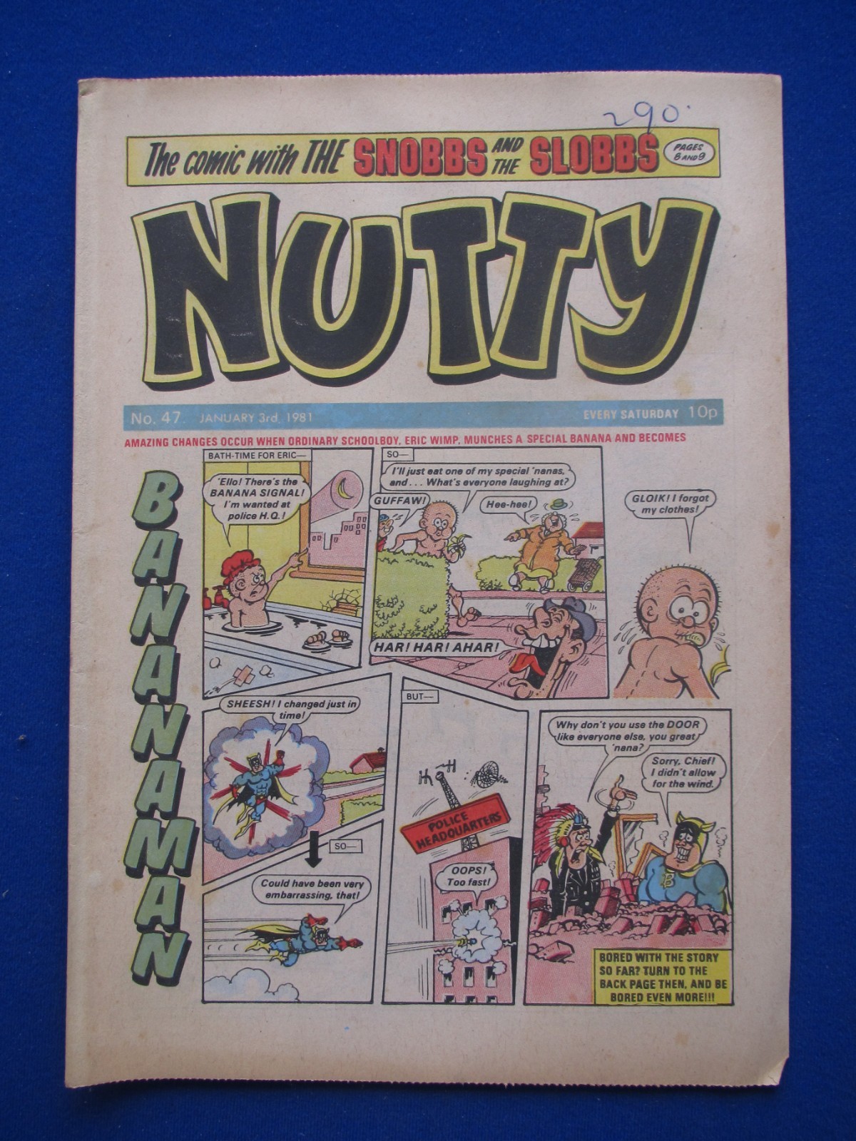 NUTTY Comic : 1980 - 1985 - Choose which issues you need !... Bananaman ...