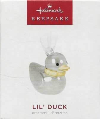 Hallmark Keepsake 2023 Lil' Duck Metal Ornament New in Box | eBay