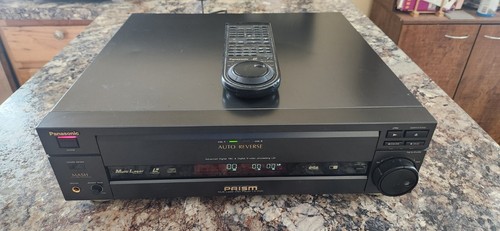 Panasonic Prism LX-1000 Laser Disc Player Working See Video Includes 2 ...