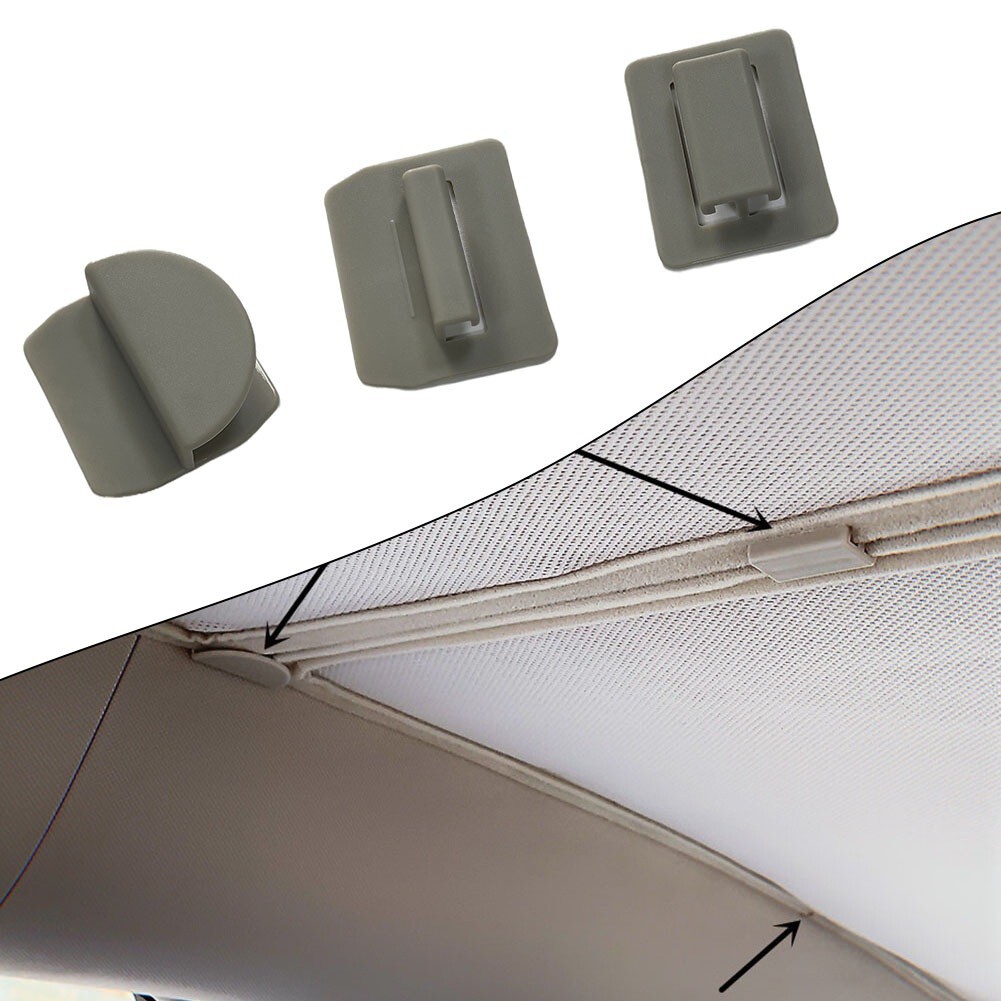 Convenient Sunshade Clips for TeslaRoof Skylight Split Shade Set of 12 ...
