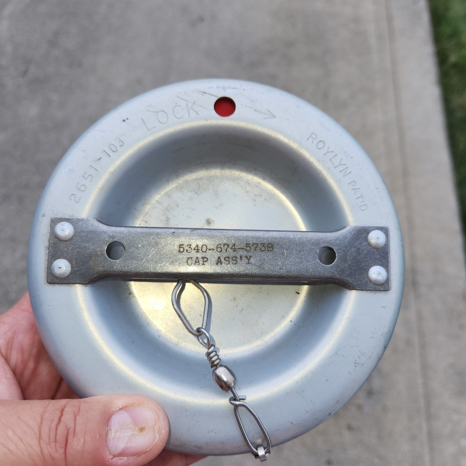 Roylyn Aviation Fuel Cap 2651-103 LNC | eBay