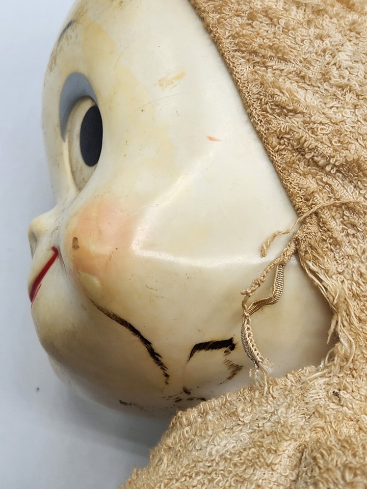 Vtg 1961 MATTEL Casper The Friendly Ghost Talking Doll Pull String Non ...