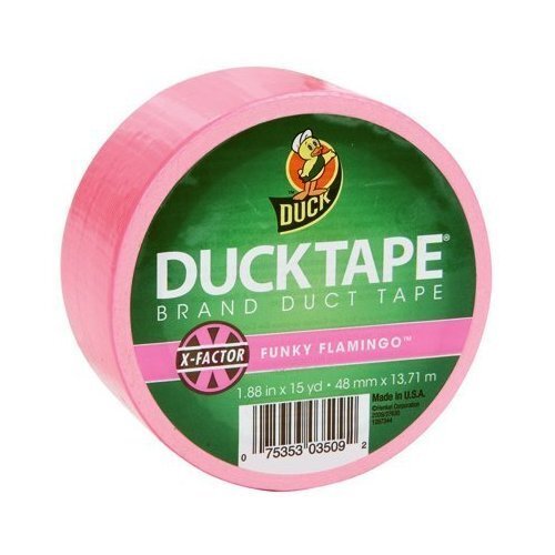 Shurtech Brands 1265016 15 Yard Funky Flamingo Pink Duck Tape | eBay