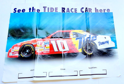 NASCAR See The Tide Race Car Here Poster - #10 Ricky Ruddy | eBay