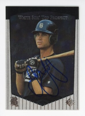 SIGNED BASEBALL CARD AUTO CHICAGO WHITE SOX JEFF LIEFER UD SP TOP ...