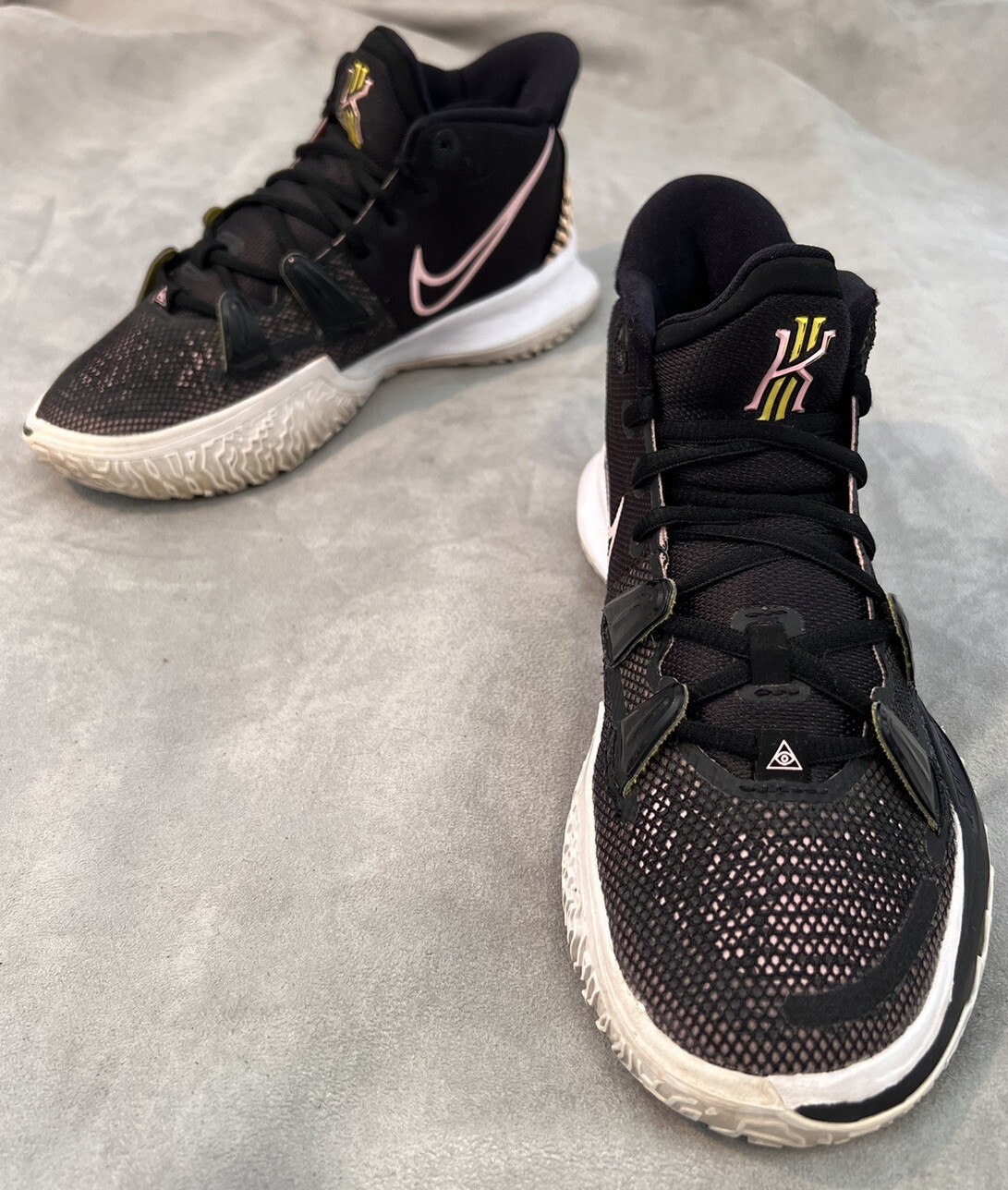 Nike Kyrie 7 Ripple Effect Black Arctic Punch CQ9326-… - Gem