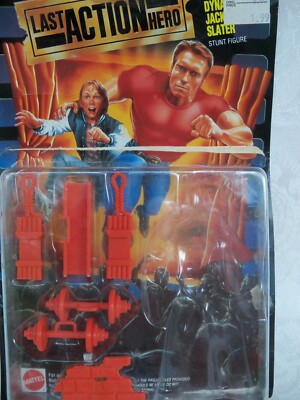 1993 Mattel Last Action Figure Weapons & Accessories Lot On Card (No ...