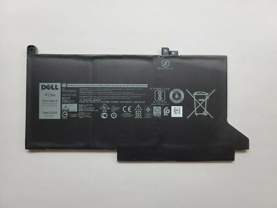 Dell Latitude 12 7000 7280 451-BBZL 42Wh DJ1J0 Battery PGFX4 ONFOH ...