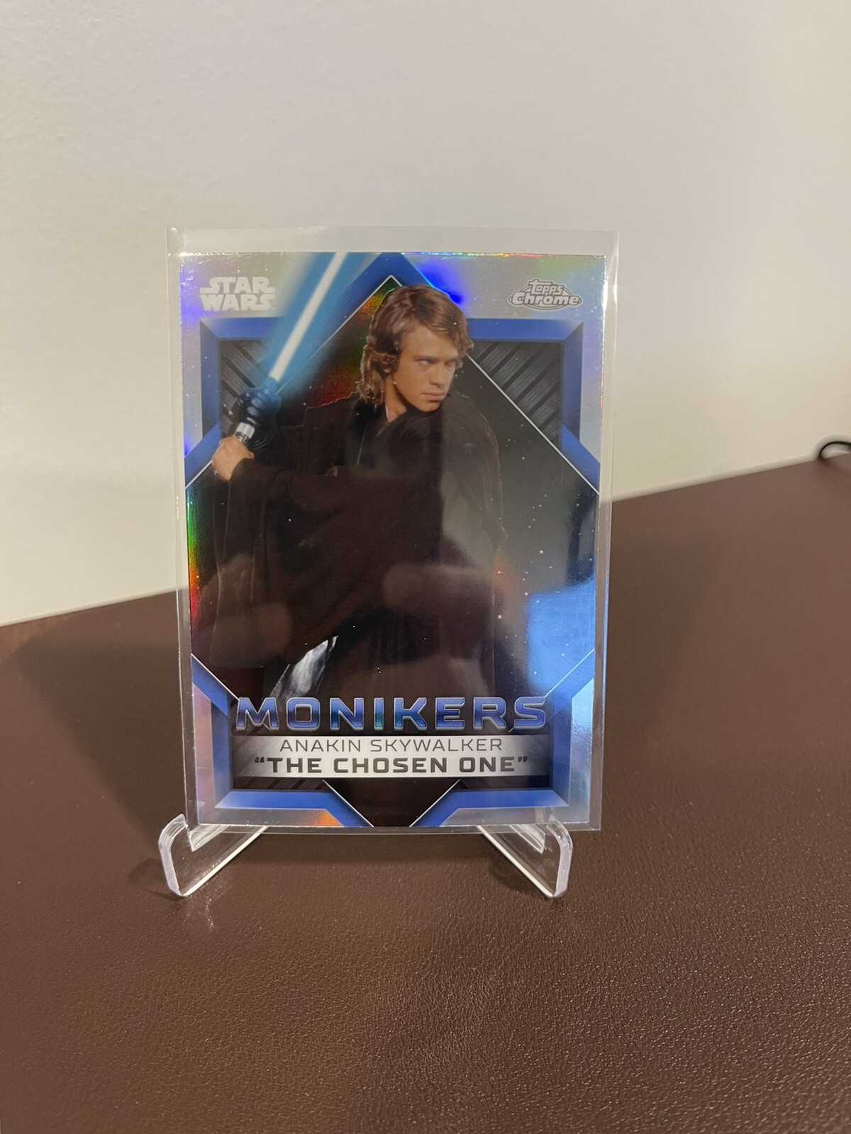 2023 Topps Chrome Star Wars Monikers Anakin Skywalker & Leia Organa ...