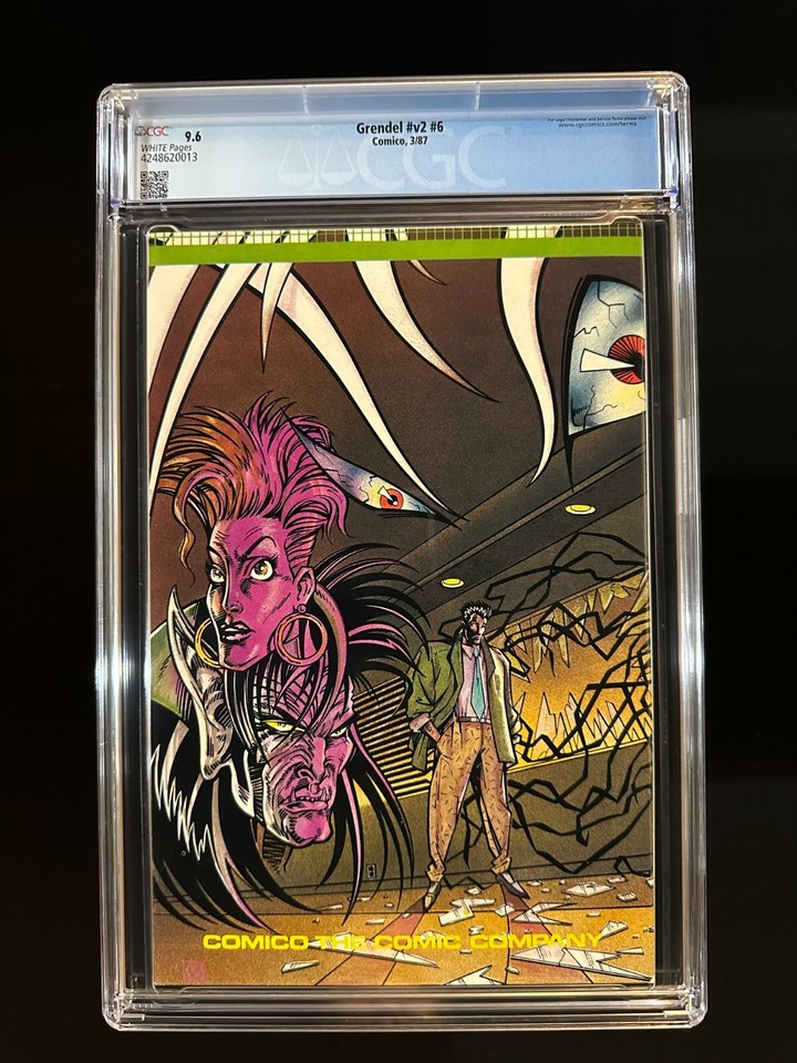 Grendel #v2 #6 CGC 9.6 (1987) - Argent app - Arnold & Jacob Pander ...