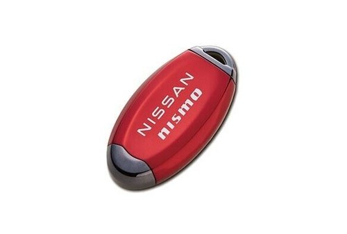 NISSAN NISMO GENUINE Intelligent Key Case Full Cover type Red Chrome ...