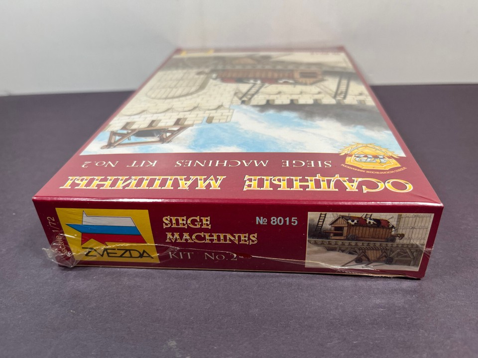 Zvezda SIEGE MACHINES KIT NO 2 8015 1:72 Scale Figure Model Kit SEALED ...