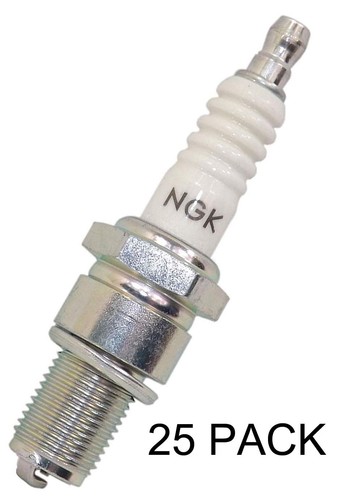 NGK Genuine OEM Standard Spark Plug (25) Shop Pack, BR9ES-25PK ...