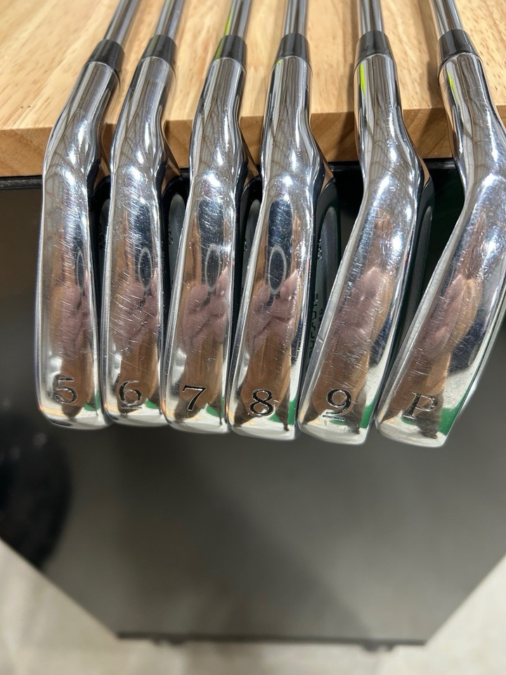 GigaGolf Pursuit Forged C510 5-PW FeatherFlight F-Flex Shafts New ...