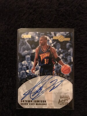 ANTAWN JAMISON 2001 TOPPS STADIUM CLUB LONE STAR SIGNATURES AUTOGRAPH ...