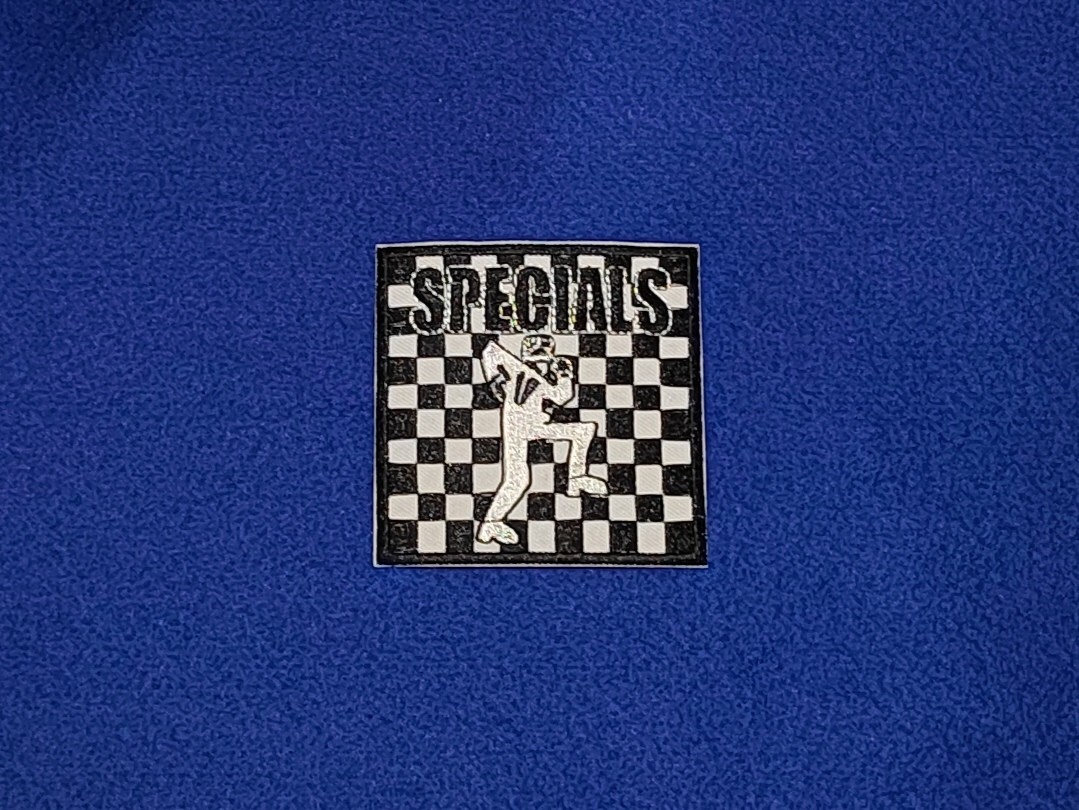 A Pair Of Ska, Two Tone Patches Sew / Iron On Badges (t) The Specials ...