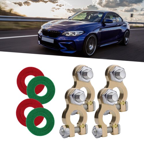 4Pcs Car Battery Terminals Connector M8 for 12V Durable Pure | eBay