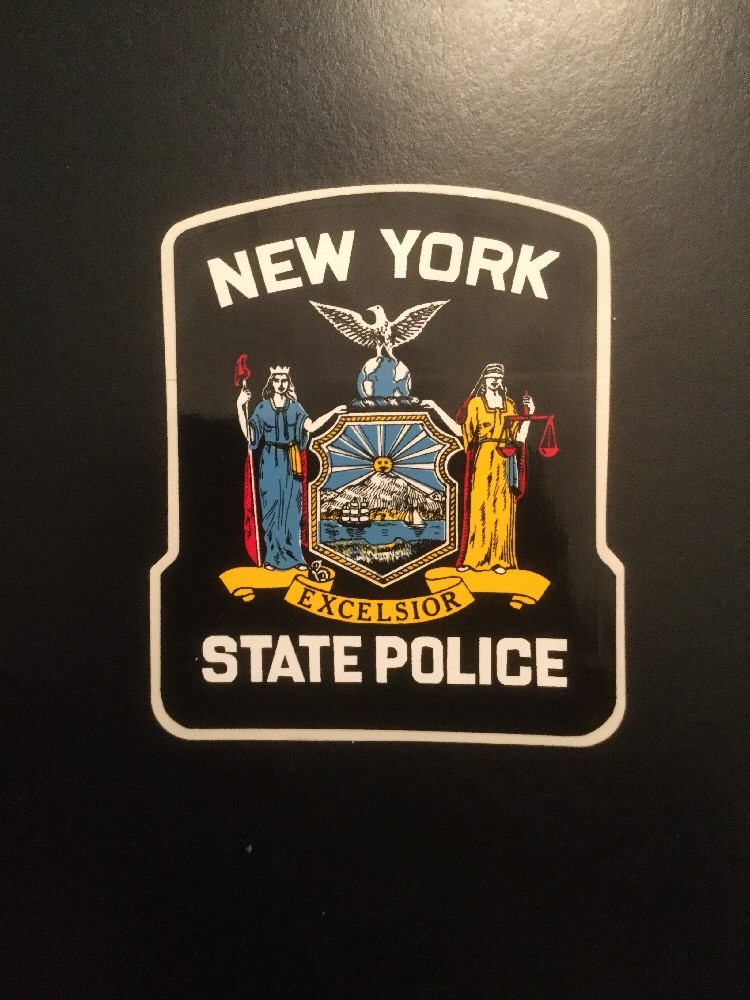 NY NYS New York State “Collectible” outside decal +1 Blue Lives Matter ...
