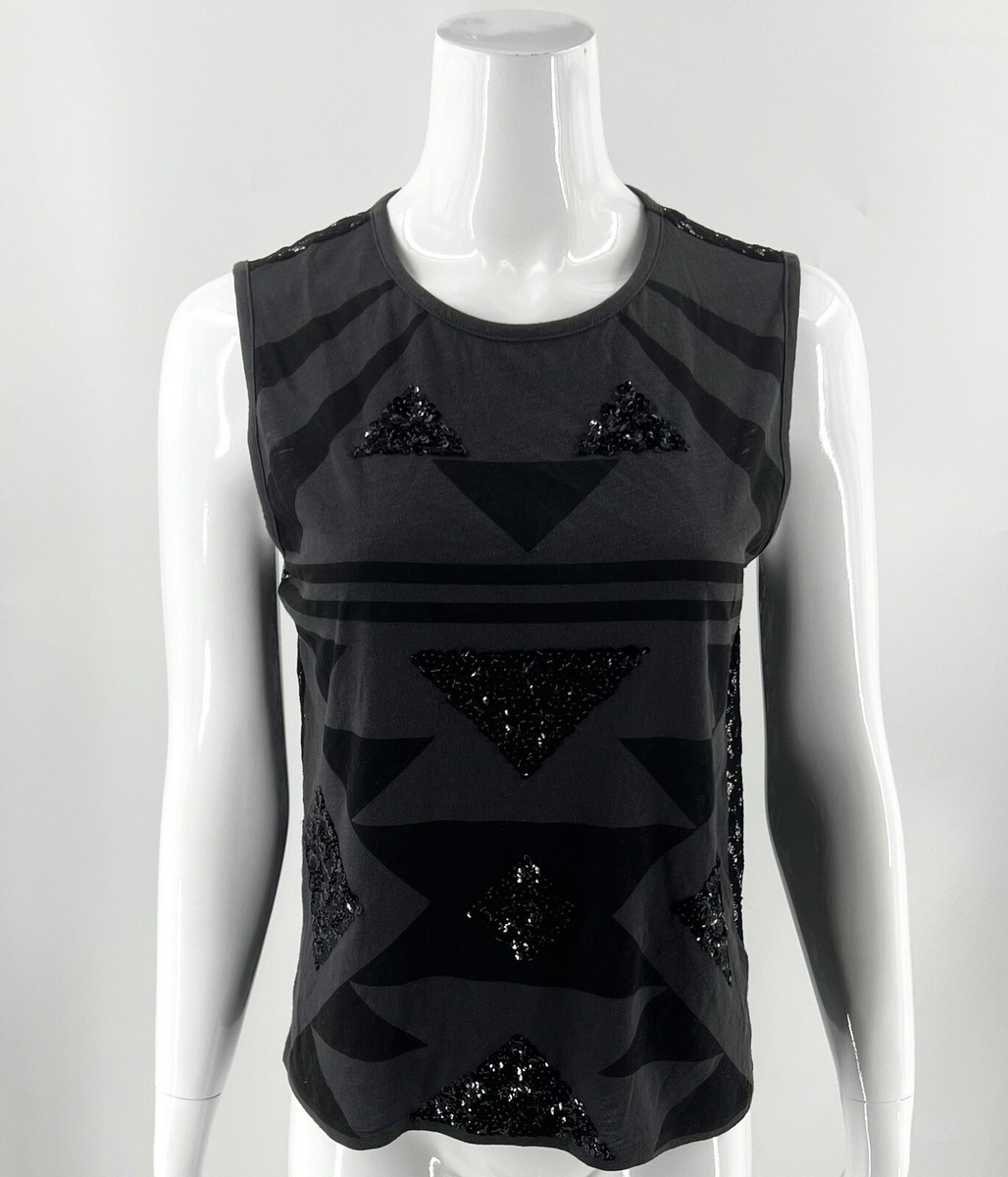 Triangle Sheer Tank Triangle Logo Of A Person With Open Arms (29485)
