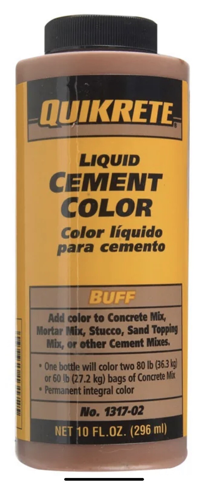 Quikrete 10 oz. Liquid Cement Color Buff | eBay