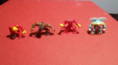 Lot of 4 Giochi Monster Figures Preziosi S.P.A WST3316#5 WST8311#7&8 ...