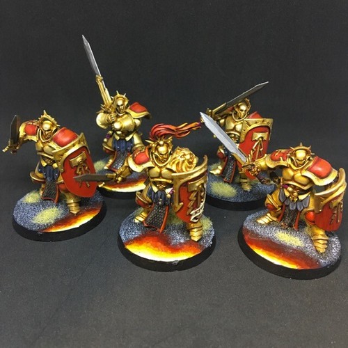 5X LIBERATORS STORMCAST ETERNALS WARHAMMER AOS PAINTED | eBay Australia