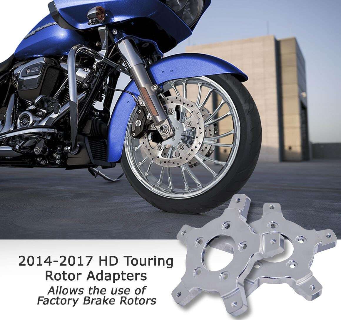 RC Components Z359-C Chrome Enforcer Brake Rotor Adapter 14-21 for ...