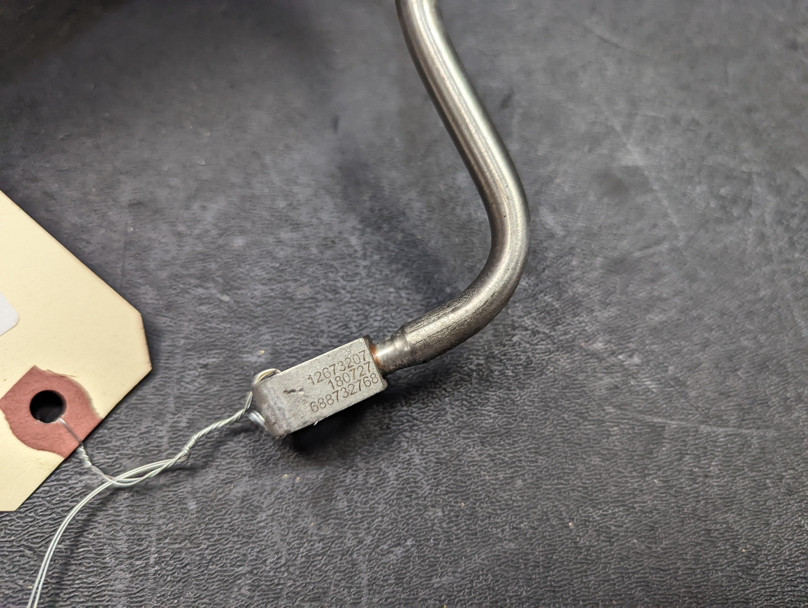 Turbocharger Oil Feed Outlet Pipe 2019 Chevrolet Equinox 12673207 2018 ...