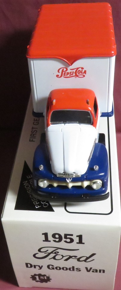 MISS PEPSI RACE BOAT, 1/34 FIRST GEAR 1951 FORD F-6 DRY GOODS VAN, NIB ...