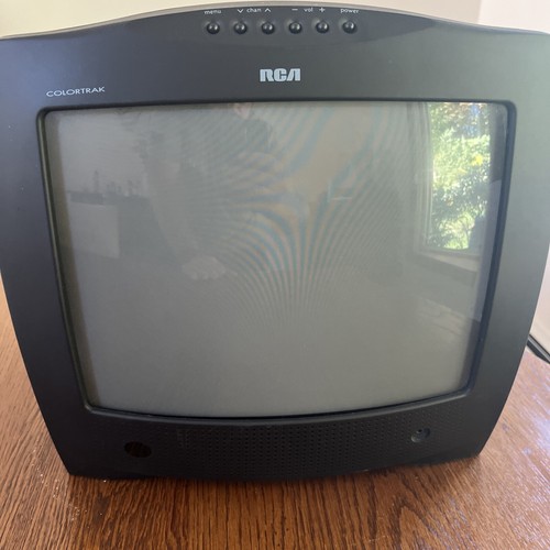 Vintage RCA CRT TV 13" Inch 1996 ColorTrak E13332BC Retro Gaming ...