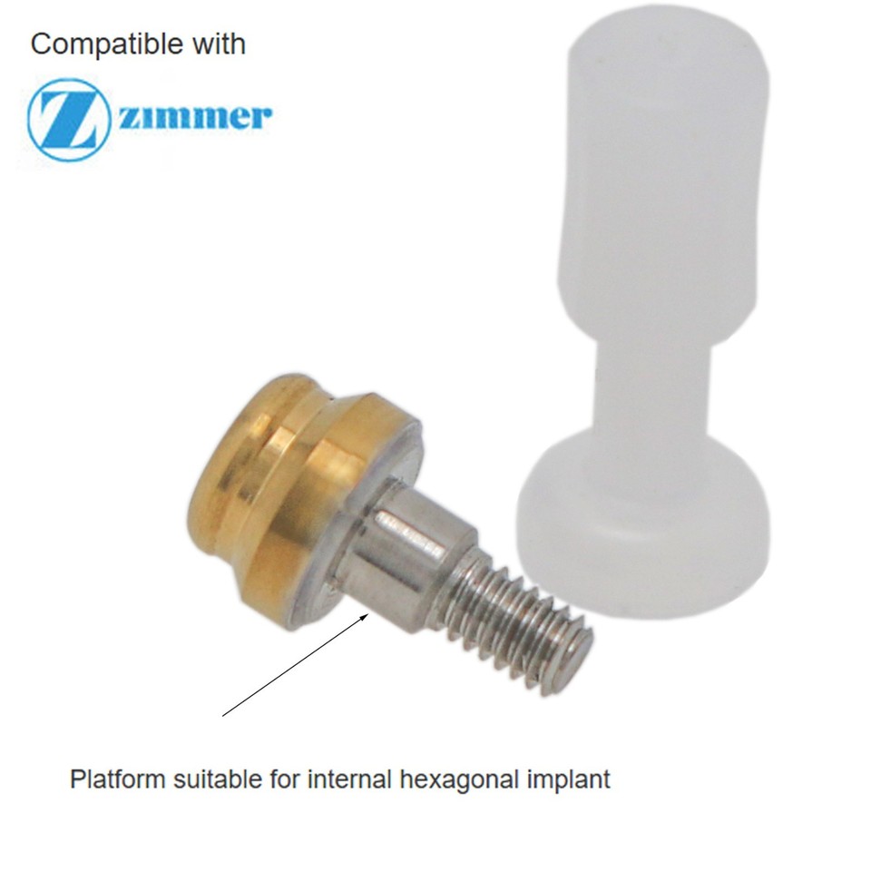 US Locator Abutment fits Adin MIS ABT Bego Zimmer TSV 3.5/4.5mm Tapered ...